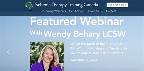 Wendy Behary on LinkedIn: Register Here: https://lnkd.in/e7uYdTT6 This ...