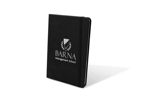 Libreta Negra Con Banda Elástica Barna Management School