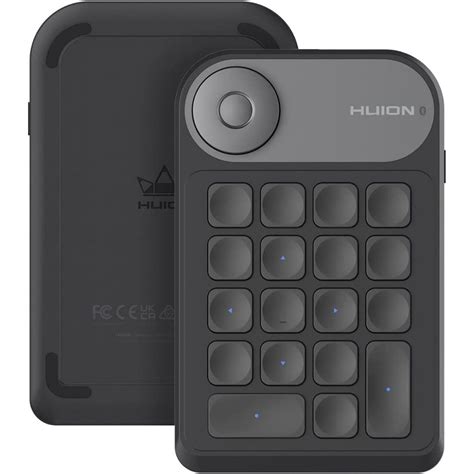 Huion Keydial Mini Bluetooth Programmable Keypad With Dial 5 Keys Anti Huion Keydial Mini Bluetooth Programmable Keypad With Dial 5 Keys Anti