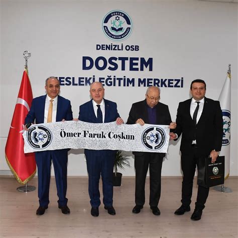 denizli valisi sayın Ömer faruk coşkun okulumuzu ziyaret etti dostem