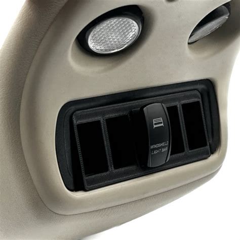 Custom Consoles Classic Headliner Rocker Switch Panel Cc 0107 Spm