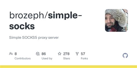 GitHub Brozeph Simple Socks Simple SOCKS Proxy Server