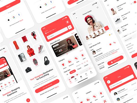 Ecommerce Mobile App Uiux Design Online Store App Ui Figma Uiux Design By Insightlancer