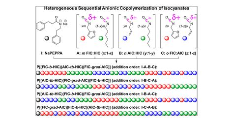 Utilization Of A Kinetic Principle Of The Sequence Controlled Anionic Copolymerization Of