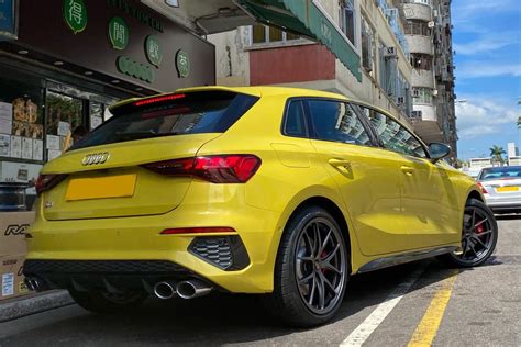 2021 Audi S3 8y Python Yellow Bbs Ri A Wheel Front
