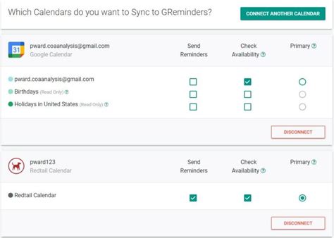 redtail integration when redtail is your primary calendar greminders