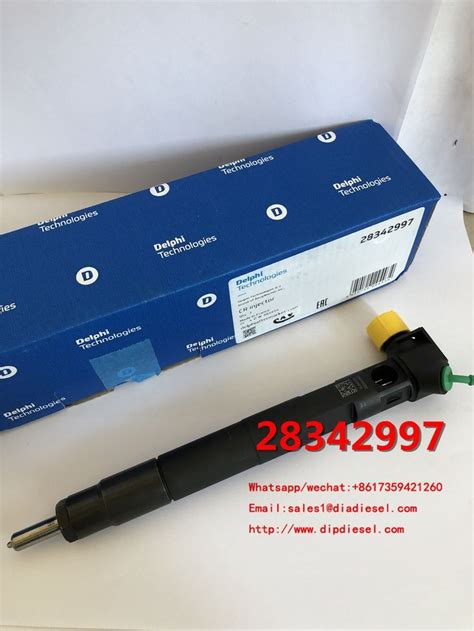 Original Diesel Fuel Delphi Common Rail Injector 28342997 EMBR0002D ...