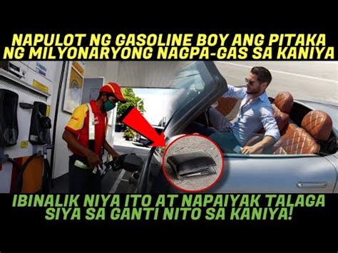 NAPULOT NG GASOLINE BOY ANG PITAKA NG MILYONARYO, BINALIK NIYA ITO AT NAIYAK SA GANTI NITO SA ...