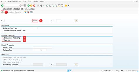 51 Co配置 将评估范围的物料分类账设置为生产 Foreground Setting Set Valuation Areas As Productive T Code Ckmstart