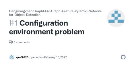 Configuration Environment Problem · Issue 1 · Gangmingzhao Graphfpn