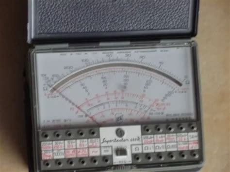 KAUM GEBRAUCHTES ANALOGES Multimeter Supertester R ICE Milano Italy EUR PicClick DE