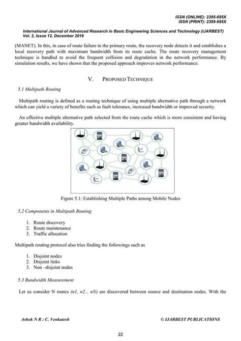 Multipath Routing Protocol For Effective Local Route Recovery Pdf