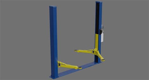 두 포스트 리프트 1a 3d 모델 19 blend fbx obj free3d
