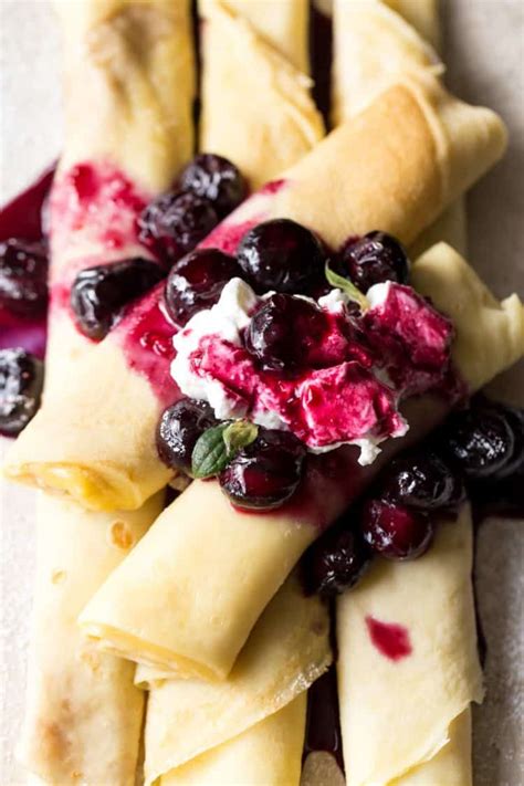 French Crepe Recipe With Custard Filling Valentinas Corner