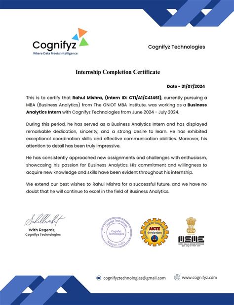 Rahul Mishra On Linkedin Professionalgrowth Continuouslearning Cognifyz Githuburl