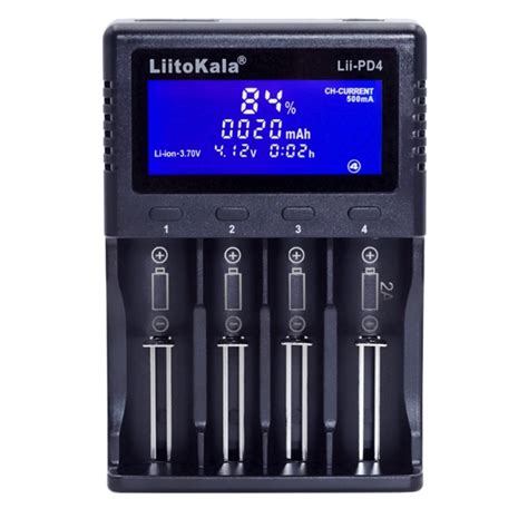 Liitokala Lii-PD4 зарядное устройство купить в СПб | Умные Модули - SMDX.RU