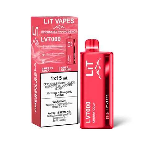 Buy LiT LV7000 Smart Disposable Nicotine E Juice Vape Online LiT Vape Pens Online