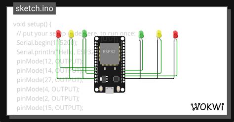 Bulb Wokwi Esp32 Stm32 Arduino Simulator