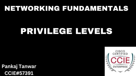 How To Create Privilege Levels On Cisco Devices Pankaj Tanwar Posted On The Topic Linkedin How To Create Privilege Levels On Cisco Devices Pankaj Tanwar Posted On The Topic Linkedin