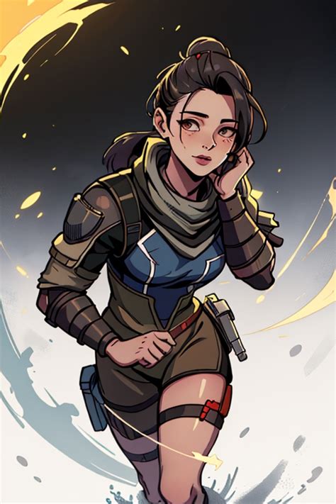 wraith apex legends cute tensor art