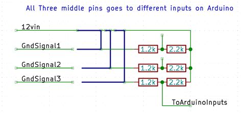 3 12v Signals In To Adrunio General Guidance Arduino Forum