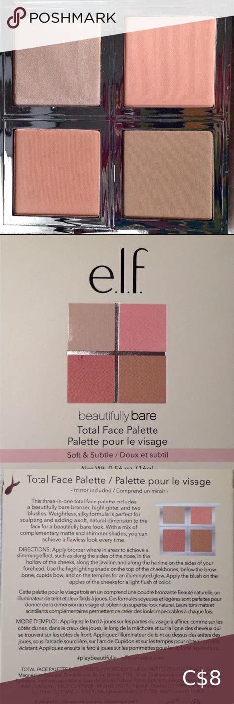 Elf Total Face Palette Palette Face Highlighter