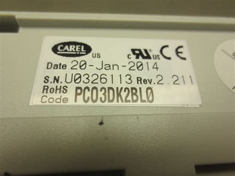 Daikin Carel Microtech Ii Unit Controller Pco3dk2bl0 Rev 2 230 For Sale Online Ebay