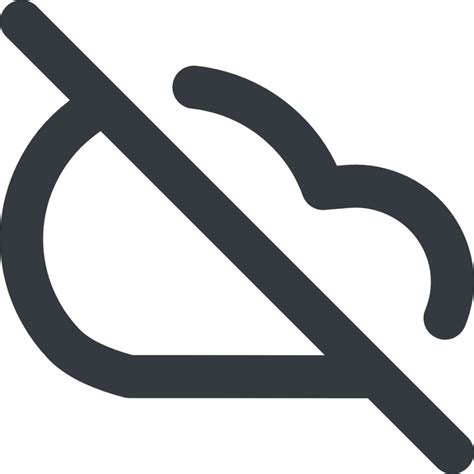 Cloud Off Icon Download For Free Iconduck