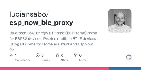 github luciansabo esp now ble proxy bluetooth low energy bthome