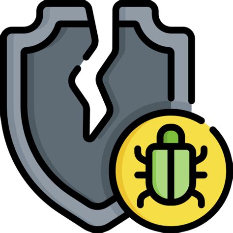 Broken Shield Special Lineal Color Icon