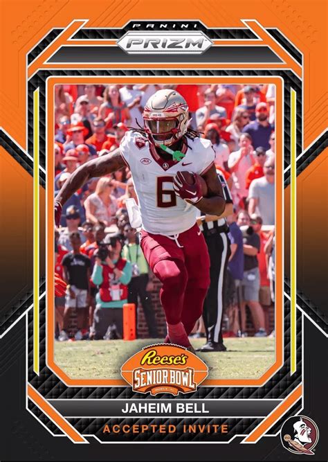 Nfl Future Watch Jaheim Bell Football Cards New England Patriots