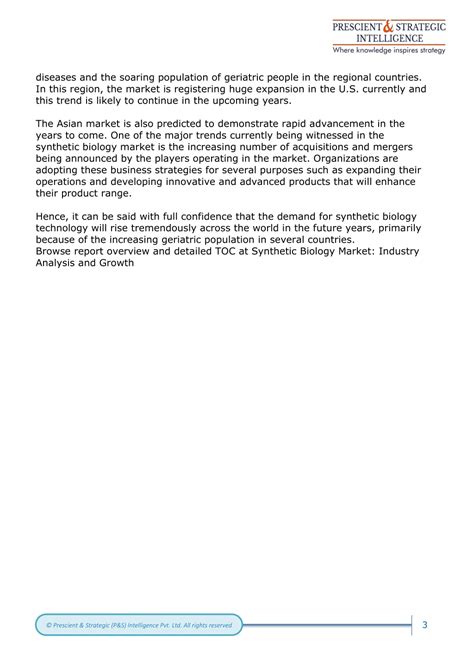 Ppt Booming Geriatric Population Pushing Up Demand For Synthetic