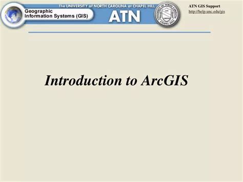 Ppt Introduction To Arcgis Powerpoint Presentation Free Download