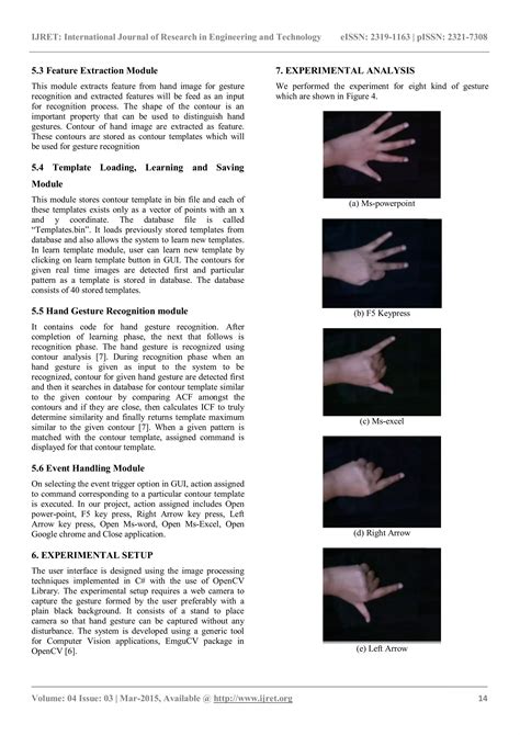 Hand Gesture Recognition System For Human Computer Interaction Using