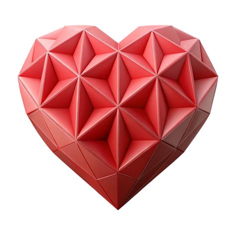 Inspired Gothic Geometric Heart Pattern Single Weight Stroke Symmetrical Clean Lines With