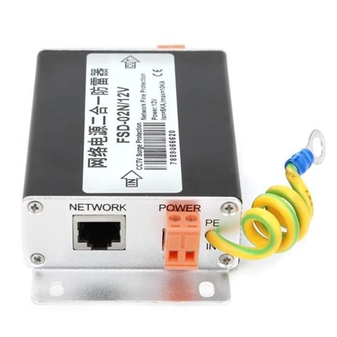 CCTV Parafoudre Protecteur Réseau Module de Protection Fine 2 en 1 FSD 02N 12V minifinker