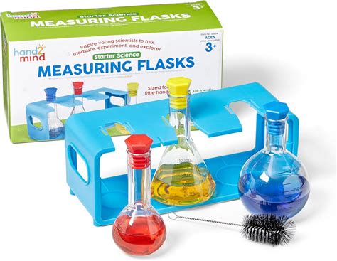 Brandclub Hand2mind Starter Science Measuring Flask Set Plastic