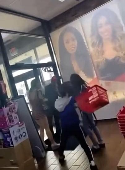 Woman Caught Shoplifting Gets Into A Physical Altercation With A Teen