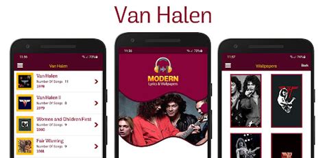 Van Halen Lyrics And Wallpapers Android App