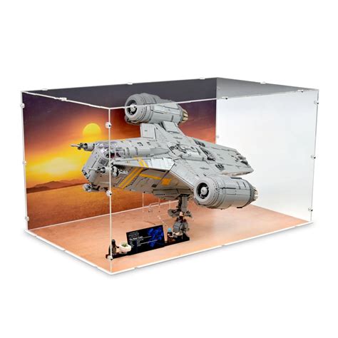 Acrylic Display Case For Lego Ucs Razor Crest Idisplayit