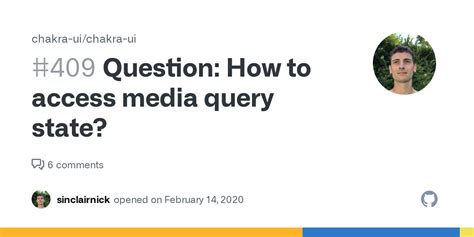 question how to access media query state · issue 409 · chakra ui