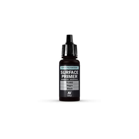 Vallejo Primer Black 17 ml 70602 | Decked Out Gaming