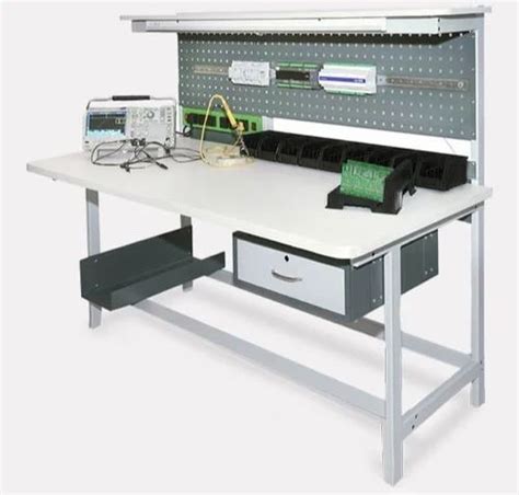 Ms Electronic Assembly Table For Industrial Use Size 12006007501800mm At Rs 18700 In Noida