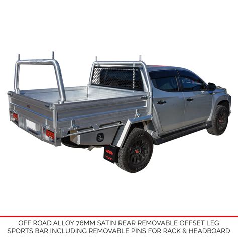 Offset Aluminium Sports Bar Rack Duratray