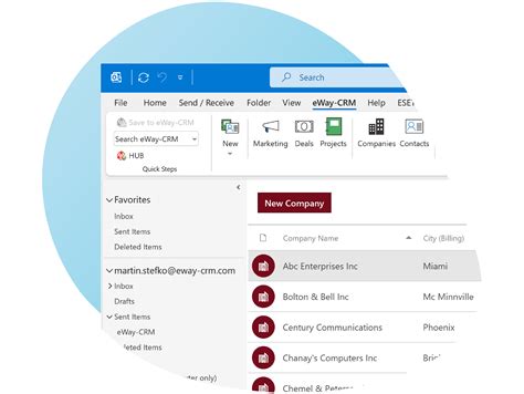 Best CRM Software For Microsoft Outlook EWay CRM
