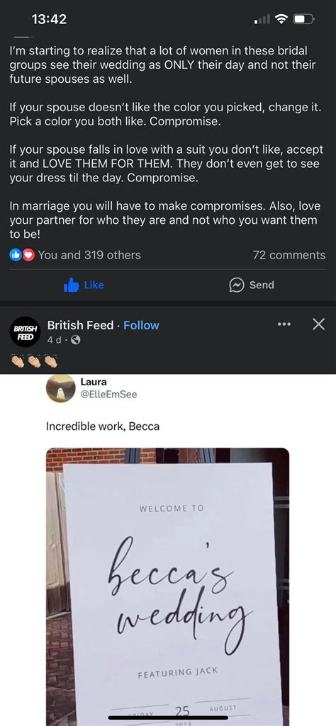 the algorithm really do be algorithming 😂 r weddingshaming