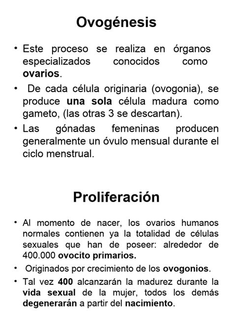 Ovogenesis Hormonas Y Ciclo Menstrual Pdf Ciclo Menstrual Ovario