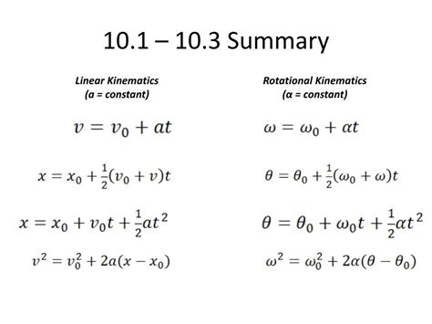 Ppt Chapter 10 Rotational Kinematics And Energy Powerpoint