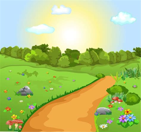 Outdoors Background Clipart