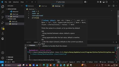 Python Class 2 Variables Arithmetic Operators And Simple Calculator